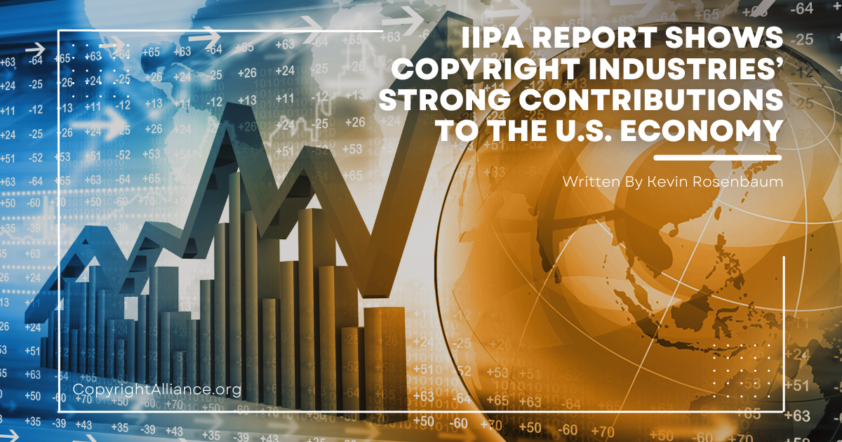 IIPA Report: Copyright Industries’ Strong Contributions to the U.S. Economy