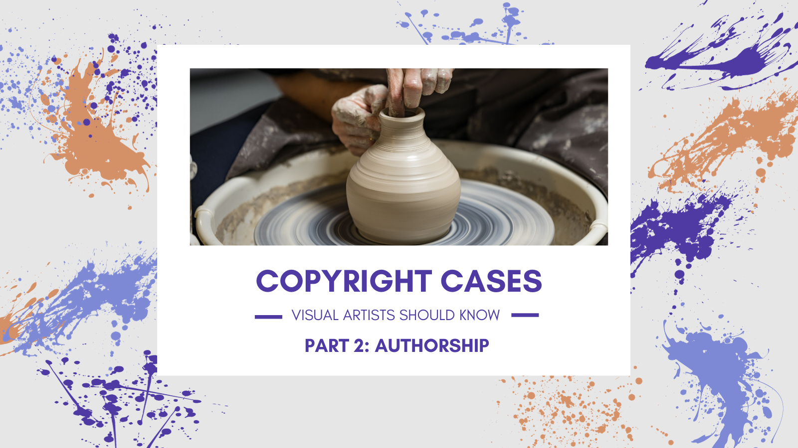 Copyright Cases Visual Artists Should Know: Authorship | Copyright Alliance