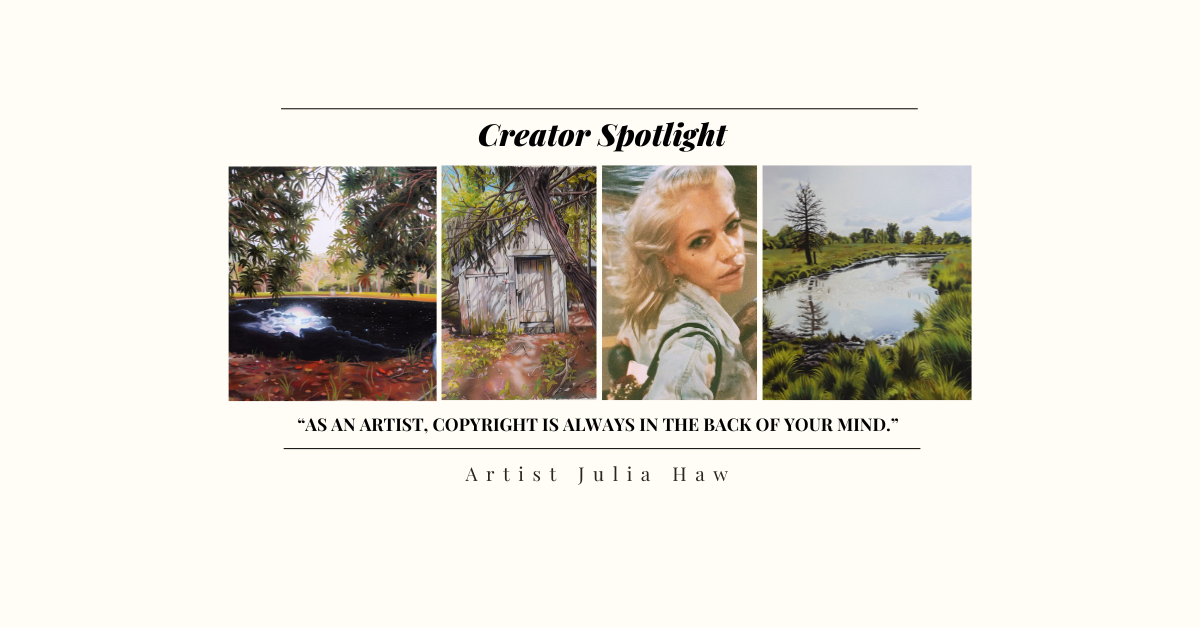 Creator Spotlight with Oil Painter and Writer Julia Haw