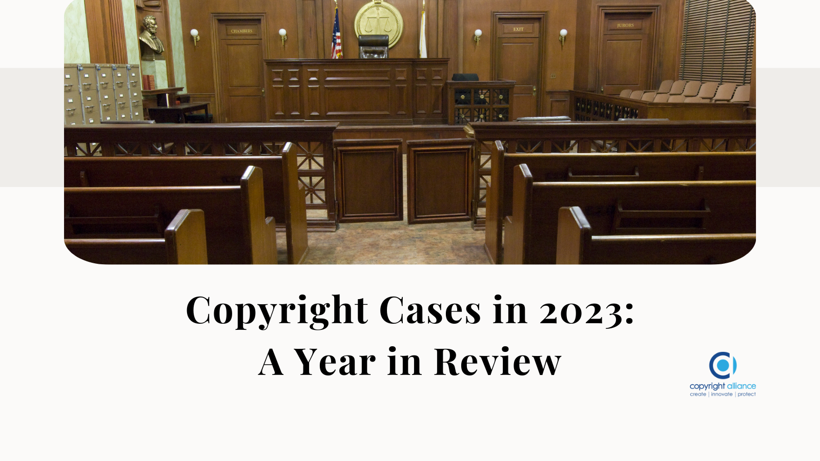 Copyright Cases in 2023: A Year in Review | Copyright Alliance