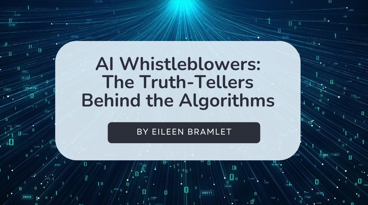 AI Whistleblowers: The Truth-Tellers Behind the Algorithms | Copyright Alliance