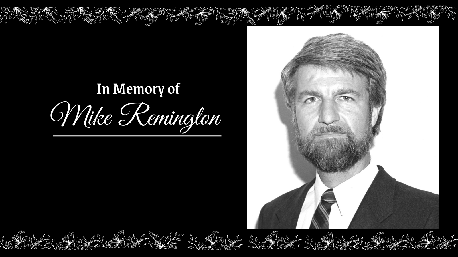 Copyright Community Remembers Mike Remington | Copyright Alliance