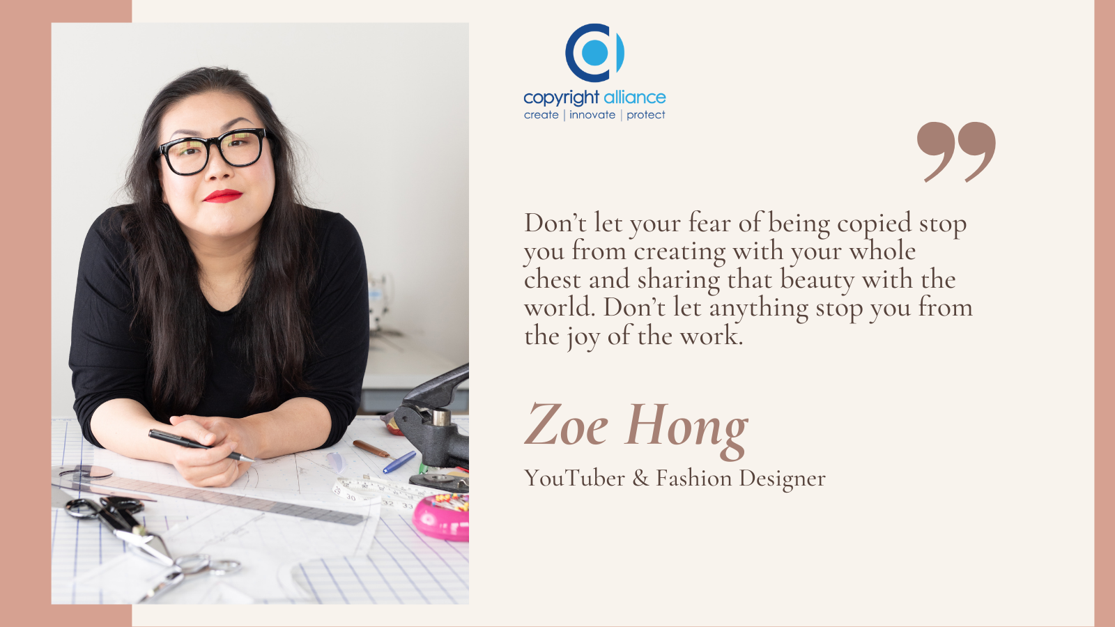 Creator Spotlight: Fashion Designer and YouTuber Zoe Hong | Copyright ...